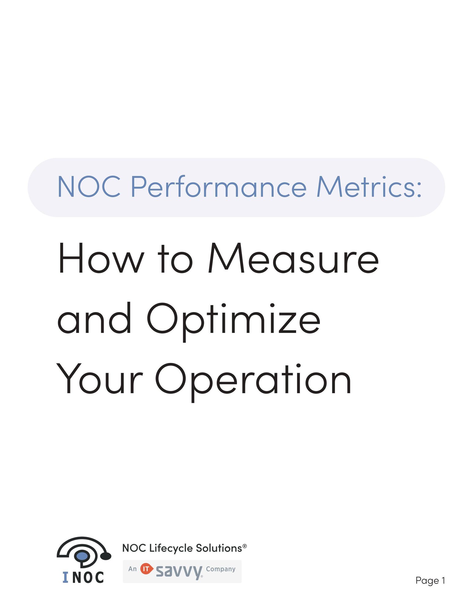 NOC Service Level Reporting: Basics, Best Practices and Examples